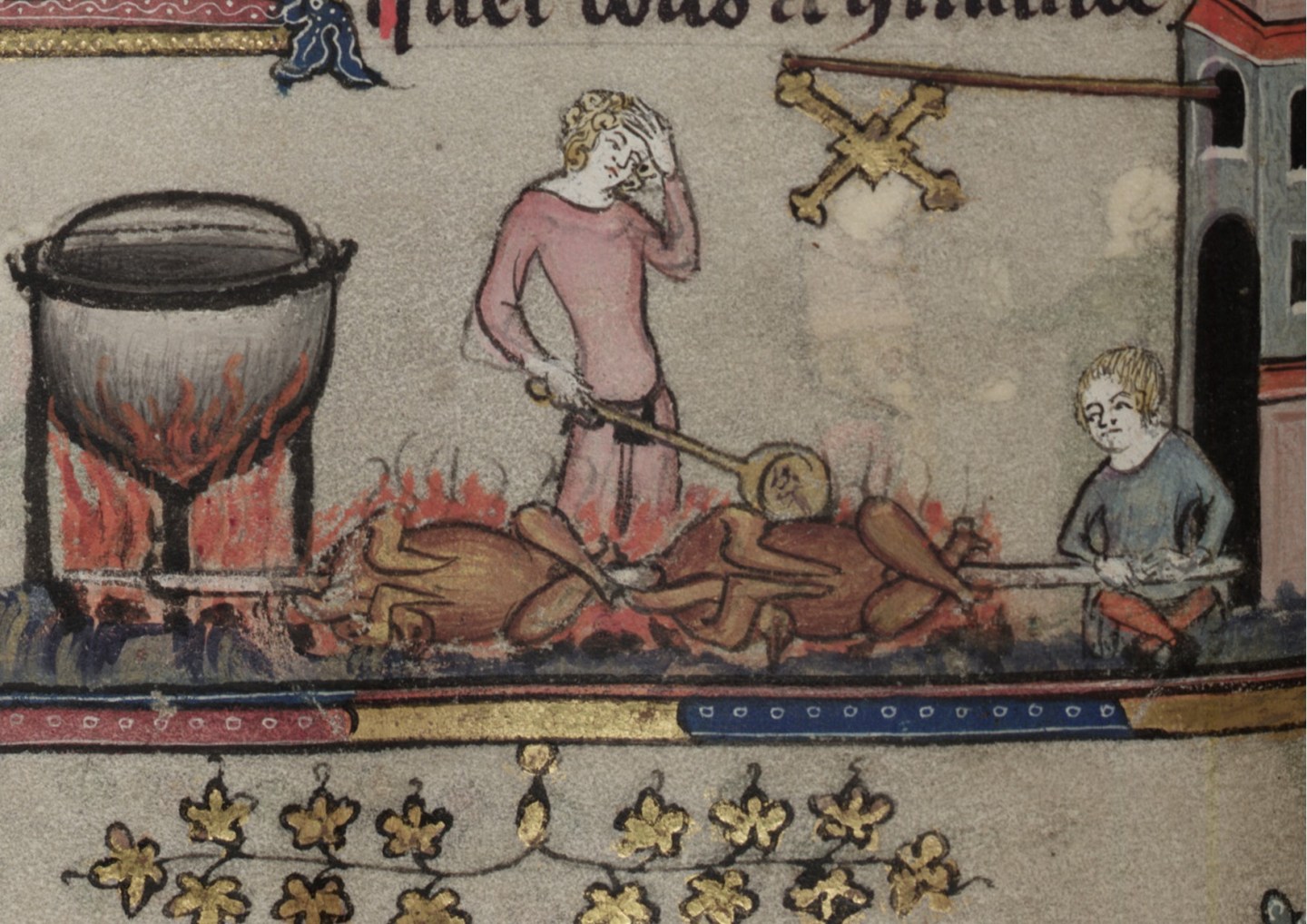 Medieval culinary glossary: rost, the roast and roasting iron – MONK'S ...