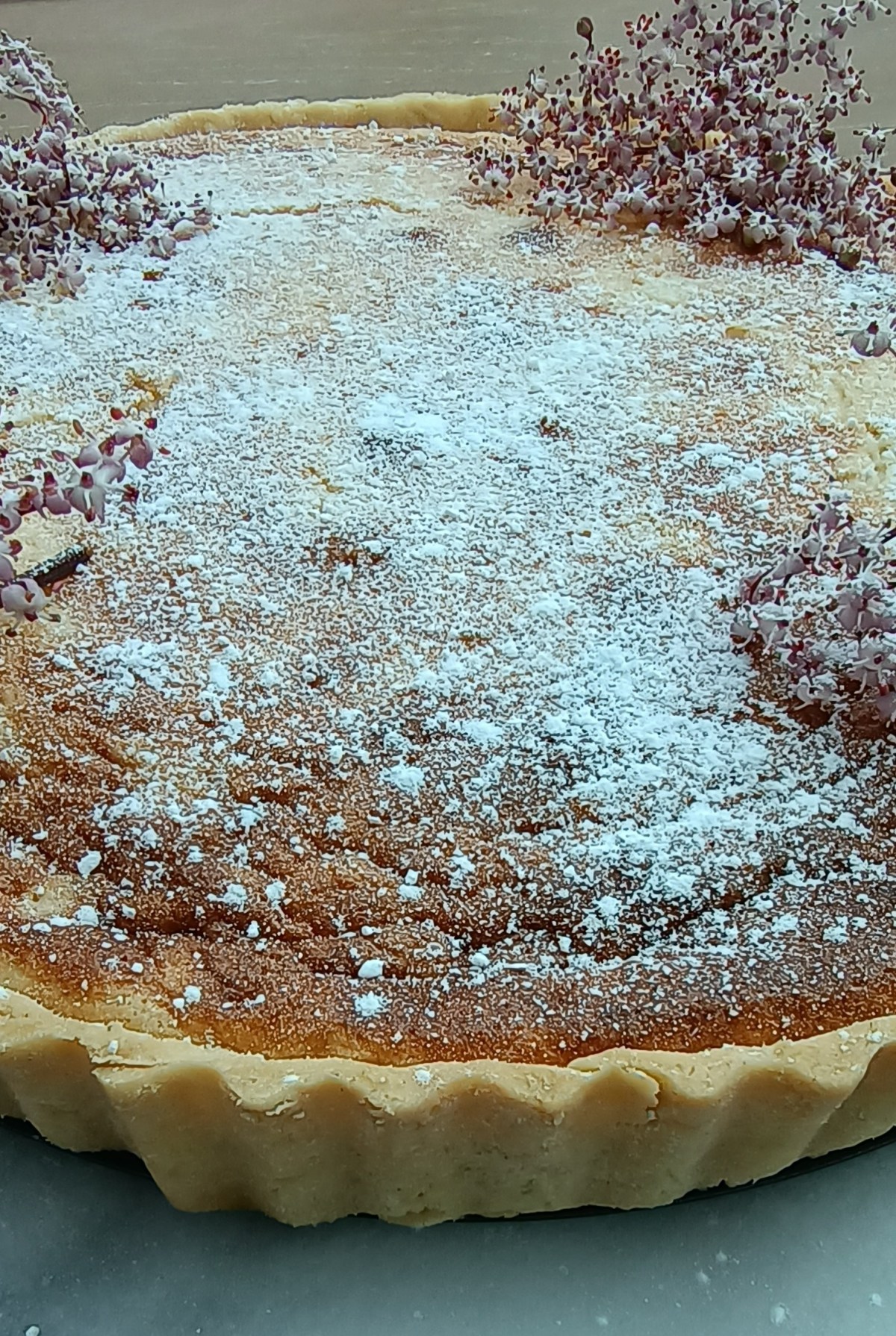 Lactose-free, soufflé-light, baked elderflower cheesecake, inspired by ...