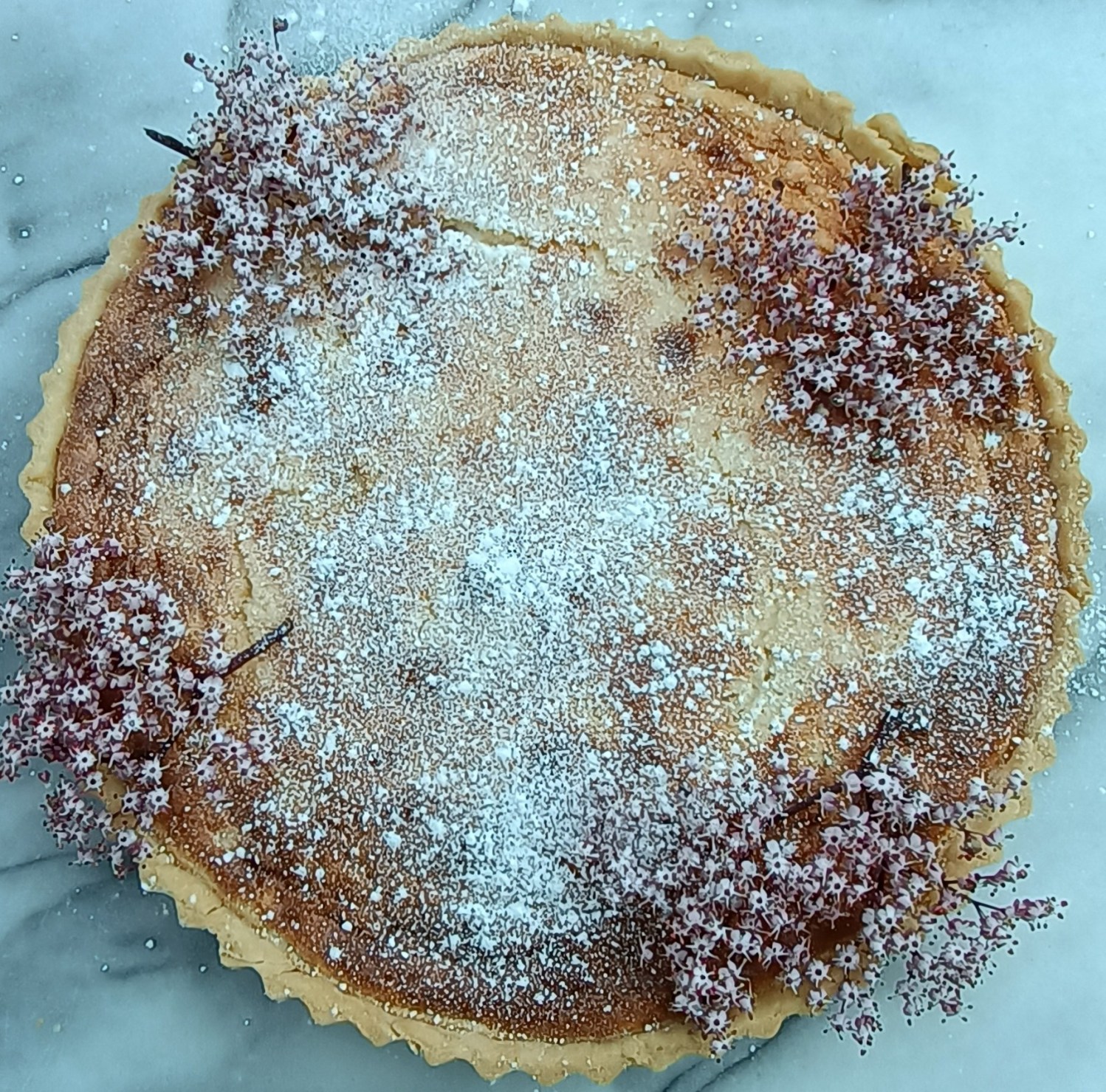 Lactose-free, soufflé-light, baked elderflower cheesecake, inspired by ...