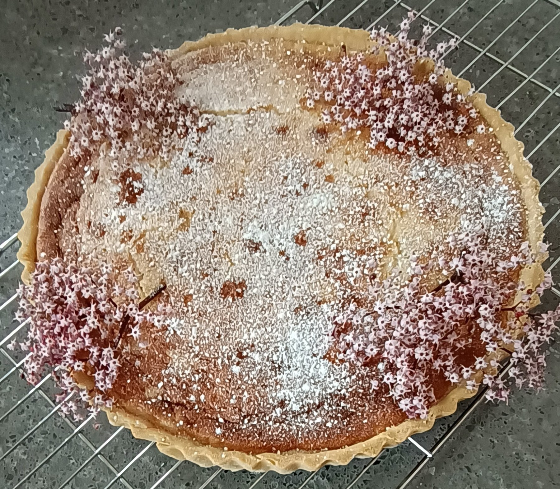 Lactose-free, soufflé-light, baked elderflower cheesecake, inspired by ...