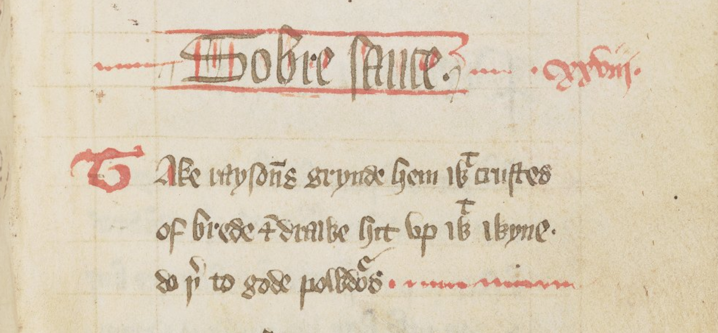 A little saucy – MONK'S MODERN MEDIEVAL CUISINE