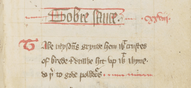 A little saucy – MONK'S MODERN MEDIEVAL CUISINE